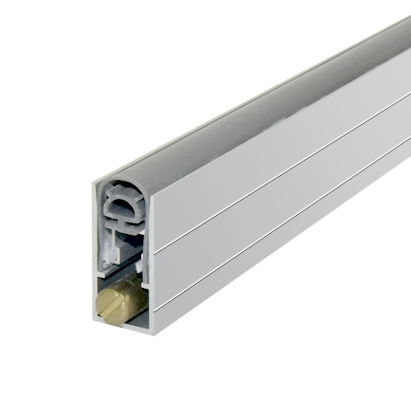 Silver Color 1.5cm Automatic Door Bottom Seals Long Lasting