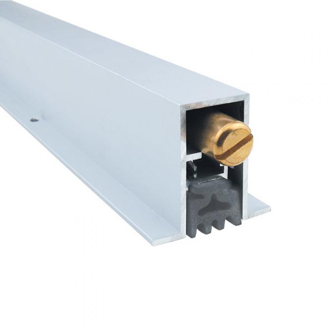 CE Concealed Aluminium Automatic Door Bottom Seals With EPDM Rubber ...